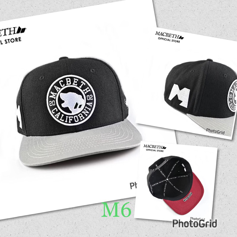 Macbeth Snapback “CALI SUEDE CAP” | Shopee Philippines