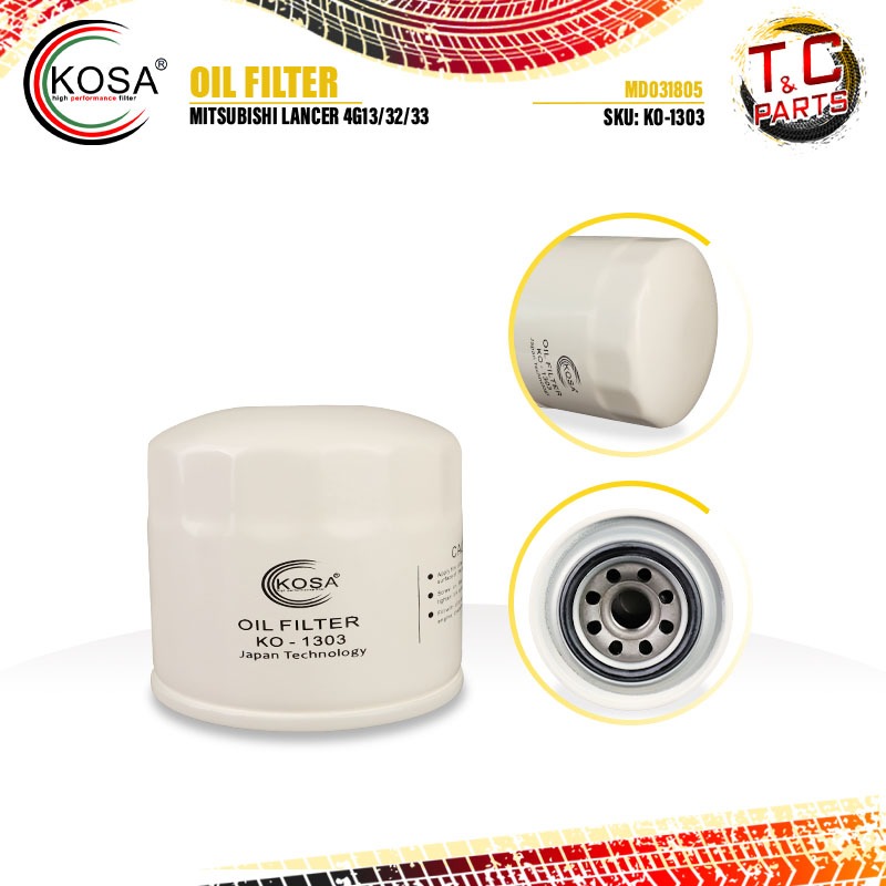 MITSUBISHI LANCER 4G13 4G32 4G33 MIRAGE L300 GAS PAJERO GAS OIL FILTER ...