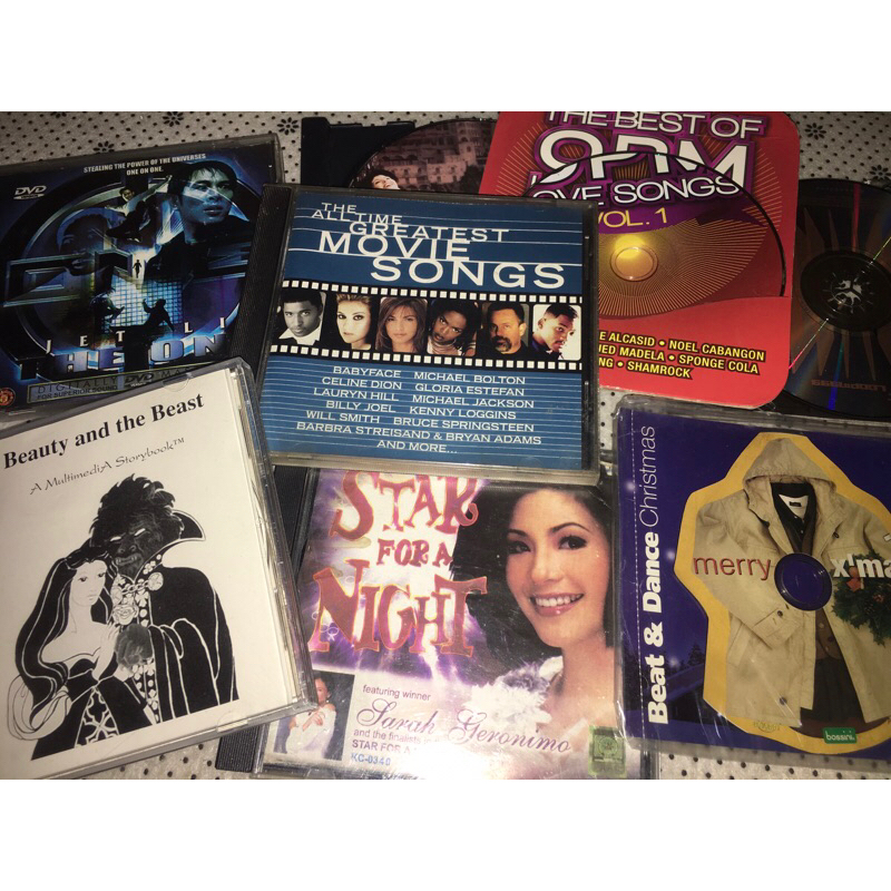 Bundle Assorted Music CD VCD | Shopee Philippines