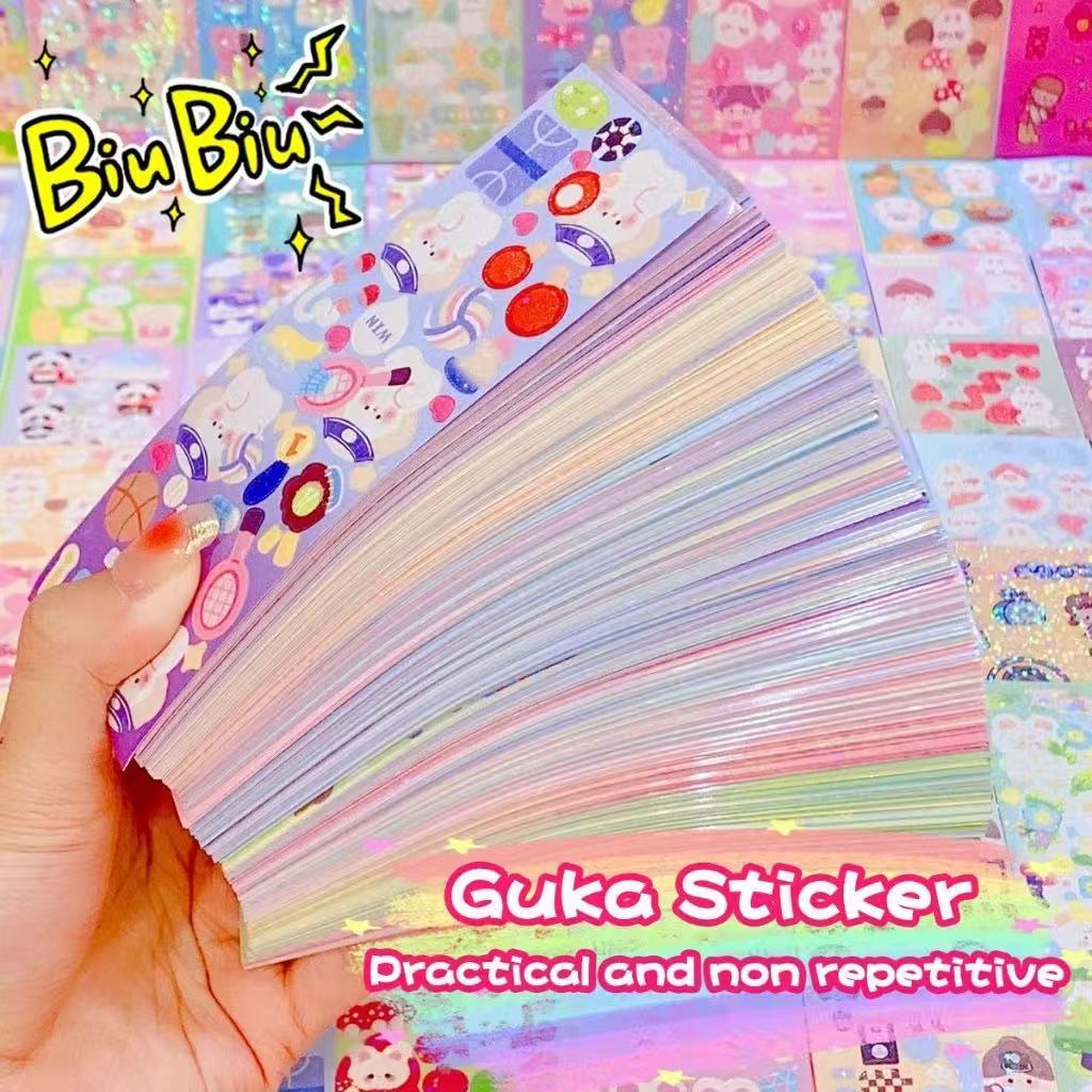 100PCS Cute Guka Stickers Kawaii Cartoon Stickers kids Notebook ...