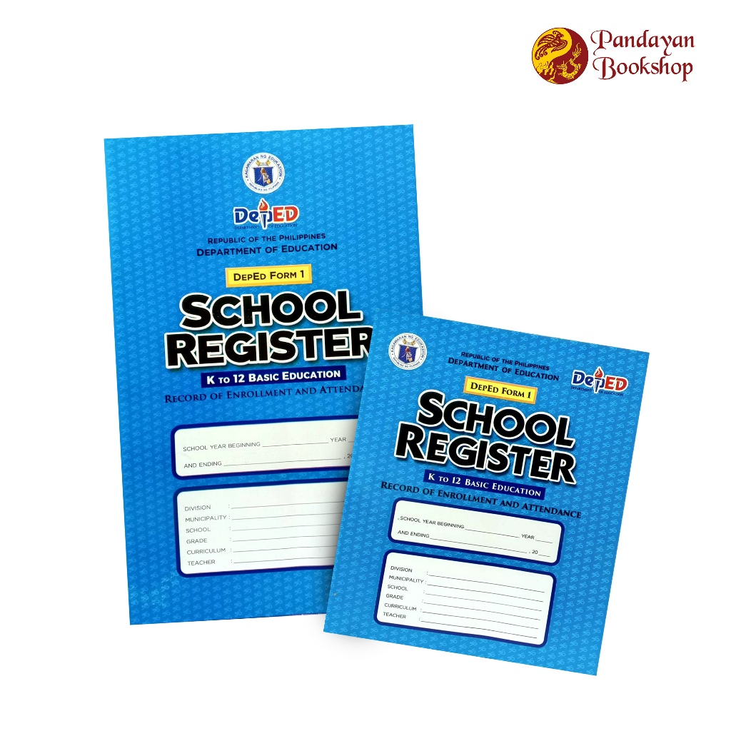 School Register Record of Enrollment and Attendance | Shopee Philippines