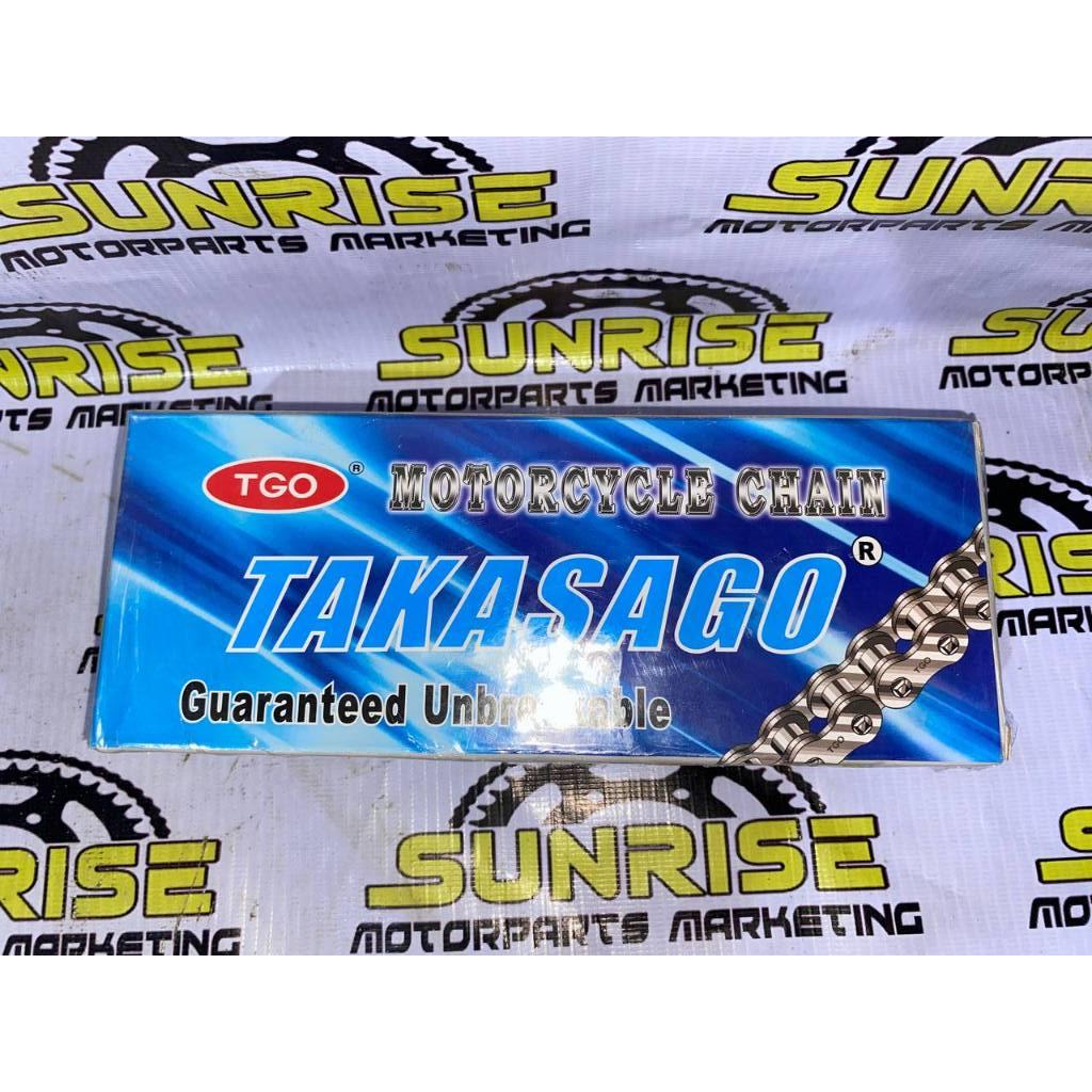 ORIGINAL TAKASAGO CHAIN 428HX130L/428HX110L/428X120L/428X110L-SILVER ...