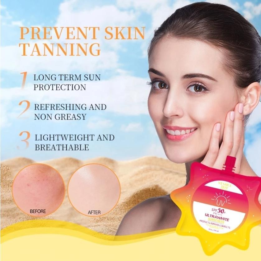 BUY 1 TAKE 2 YESHUI Hikari Ultra White Sunscreen Whitening Sunscreen ...