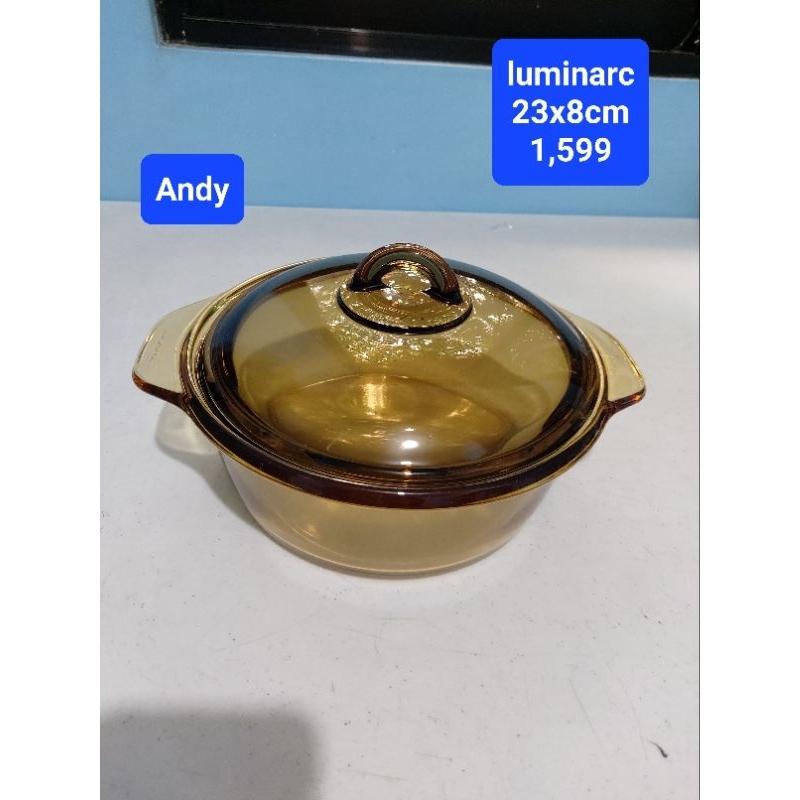 Luminarc cookware 23x8cm (Andy) | Shopee Philippines