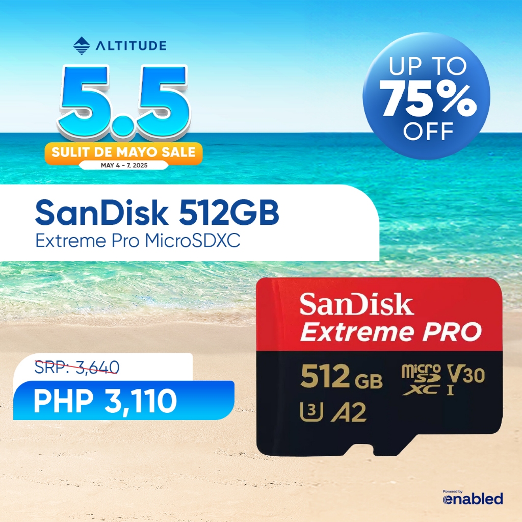 SanDisk Extreme Pro microSDXC, SQXCD 512GB (SDSQXCD512GGN6MA) | Shopee ...
