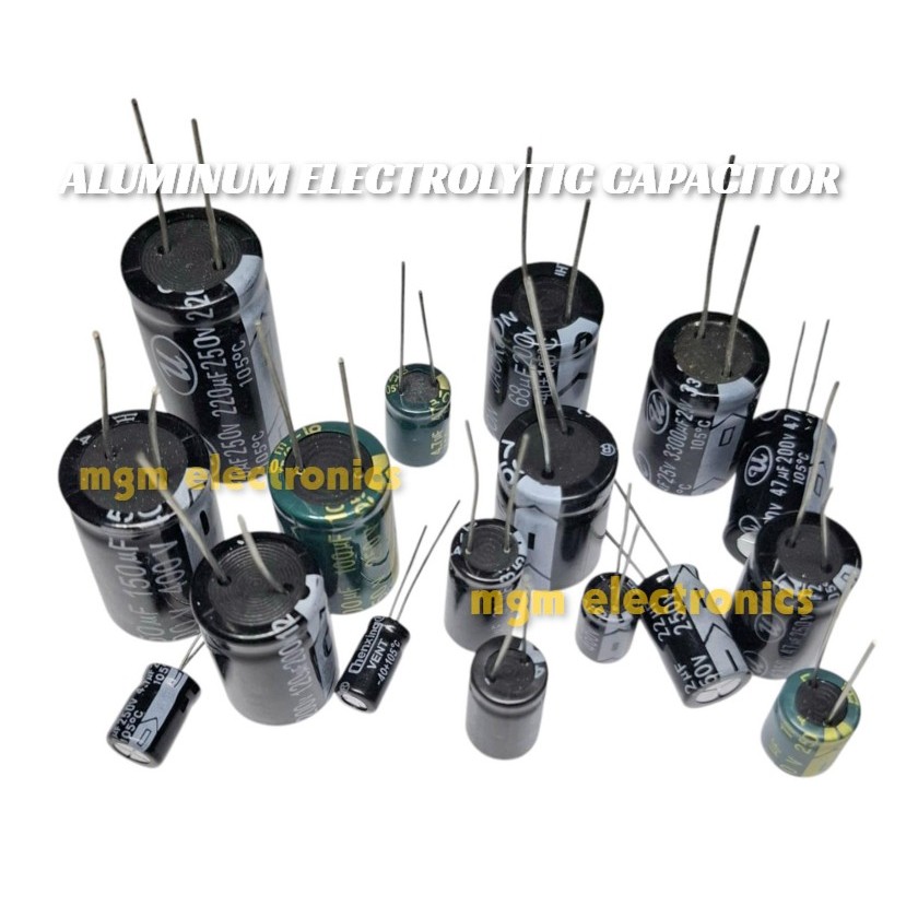 1PC. Aluminum Electrolytic Capacitor 200V 250V 400V 450V w/ various ...
