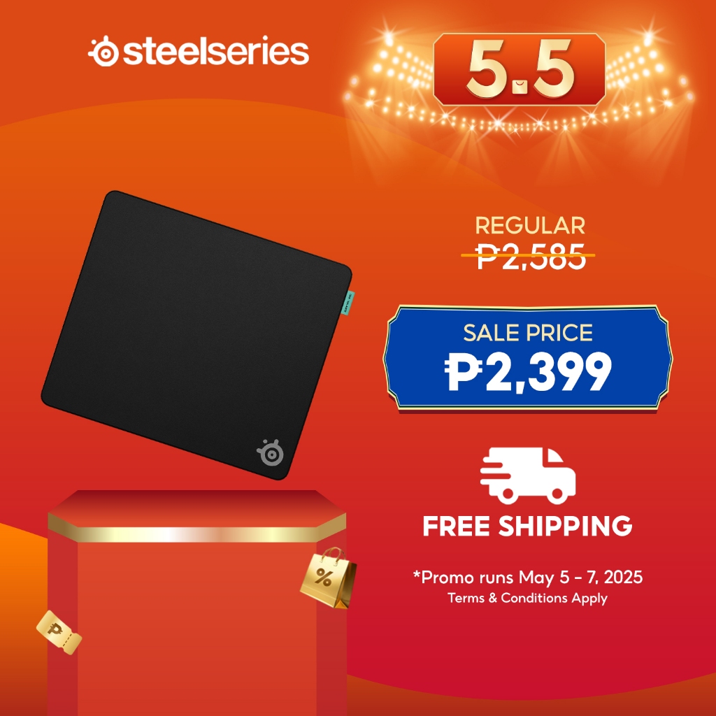 SteelSeries QCK Performance Balance Surface Large/XL Low-Profile ...