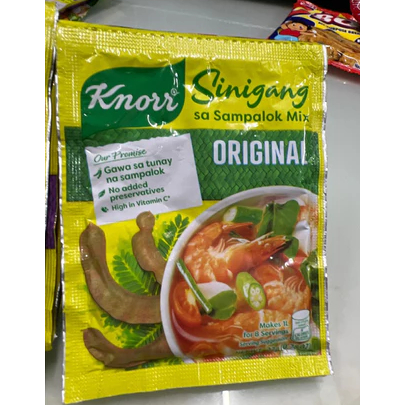 Knorr Sinigang sa Sampalok Original/ WITH GABI MIX 12x22G condiment | Shopee Philippines