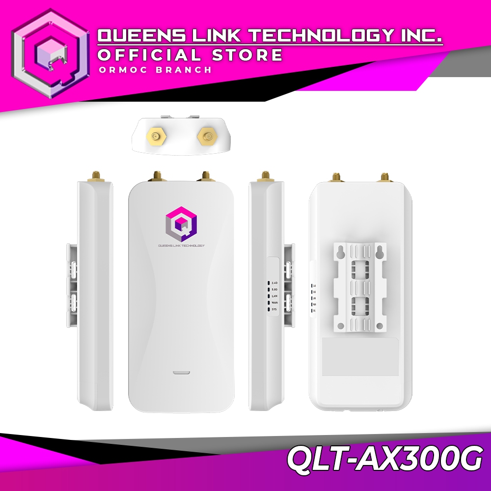QLT AX3000G 2.4G and 5.8GHz dual-band wireless services | Shopee Philippines