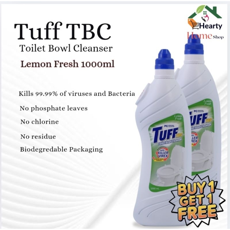 TUFF TBC LEMON TOILET BOWL CLEANSER BUY 1 TAKE 1 | Shopee Philippines