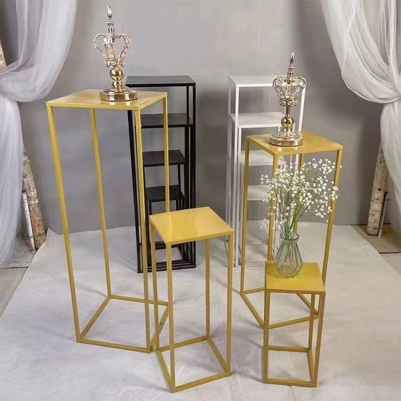 Round iron cake table rack dessert table welcome area decoration ...