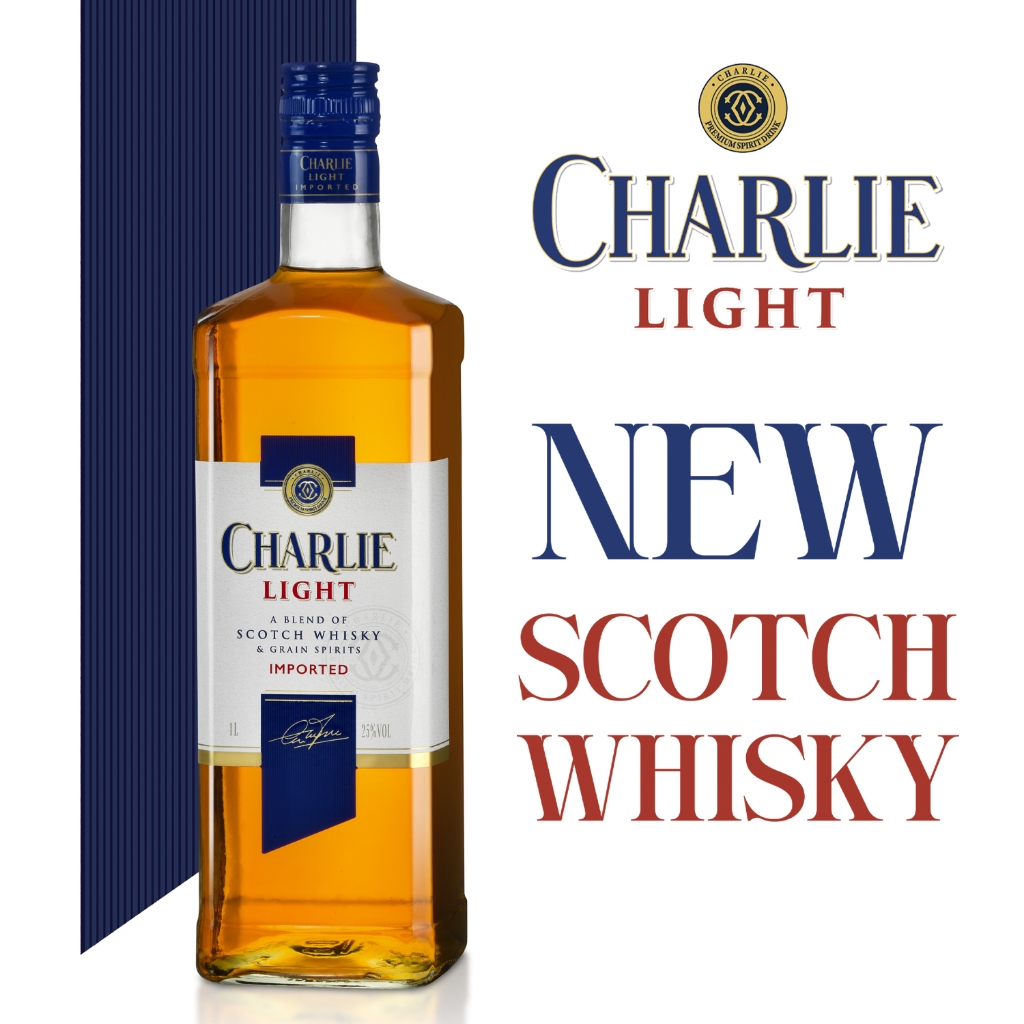 Charlie Light Scotch Whisky 1L | Shopee Philippines