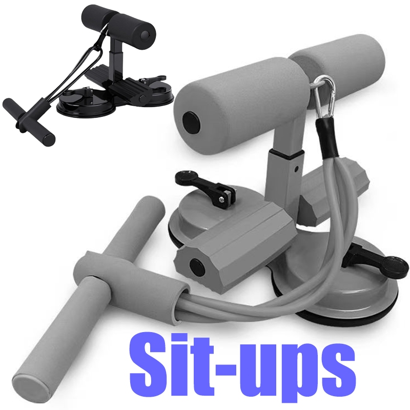 Sit ups assistant Home Gym Double Suction Sit Up Bar exercise equipment ...