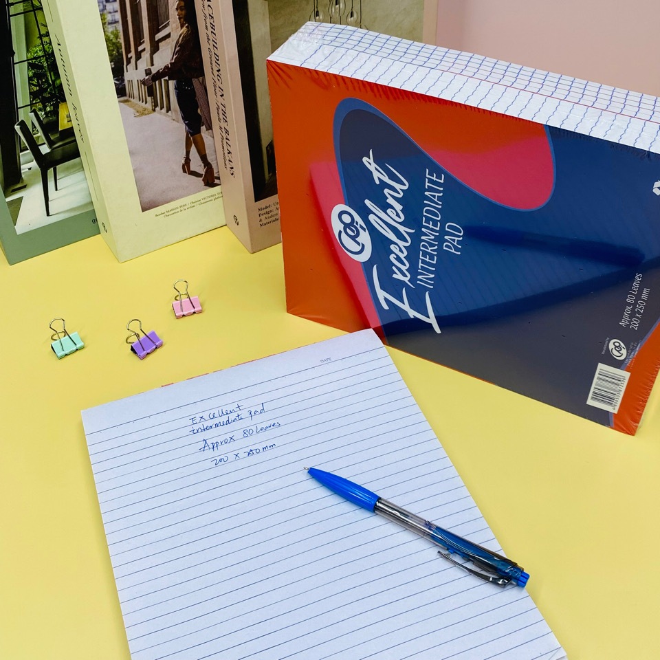 10books iDOLS KIDS Excellent Intermediate pad Writing Pad long pad ...