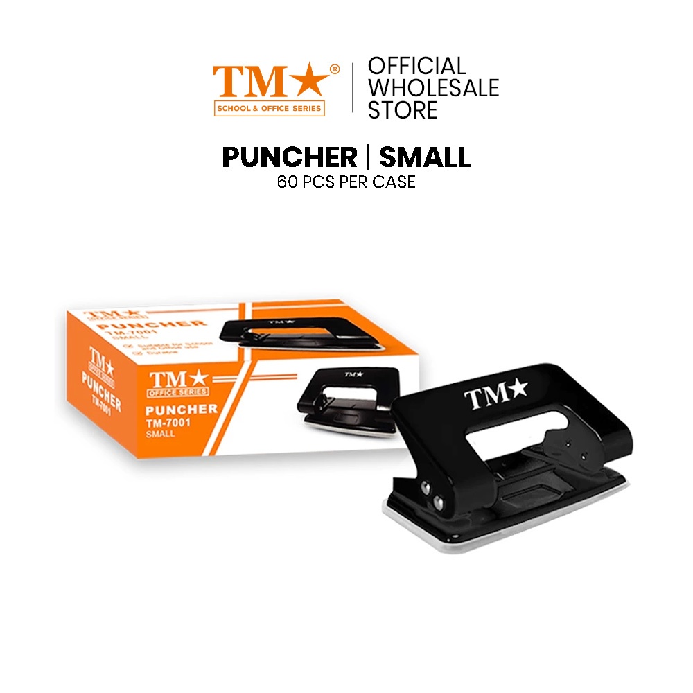 TM 60 pcs Puncher Small Black (TM-7001) | Shopee Philippines