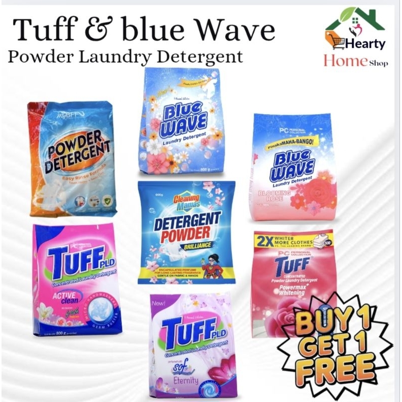 TUFF AND BLUE WAVE POWDER LAUNDRY DETERGENT BUY 1 TAKE 1 | Shopee ...