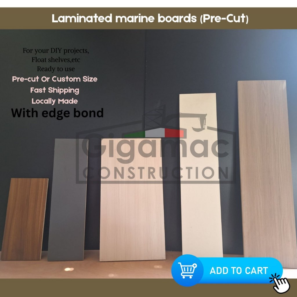 Laminated Marine Boards Local 3/4" Thickness w/ Edge Bond •Pre-Cut or ...