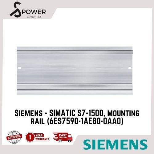 Siemens SIMATIC S7-1500, mounting rail (6ES7590-1AE80-0AA0) | Shopee ...