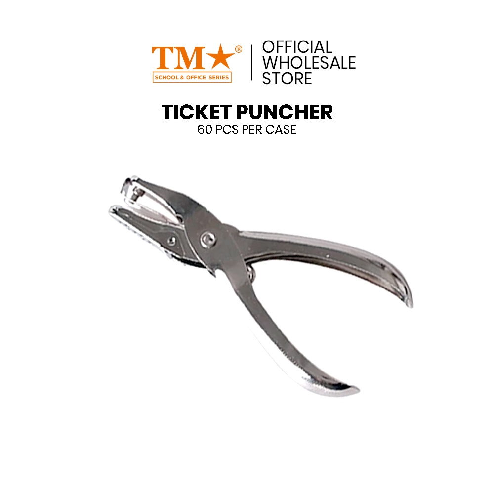 TM 60 pcs Ticket Puncher (TM-7054) | Shopee Philippines