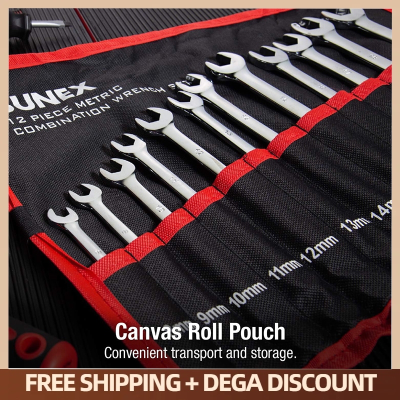 Combination Wrench Tool Set 16pcs 8-32mm Professional Dual Purpose ...