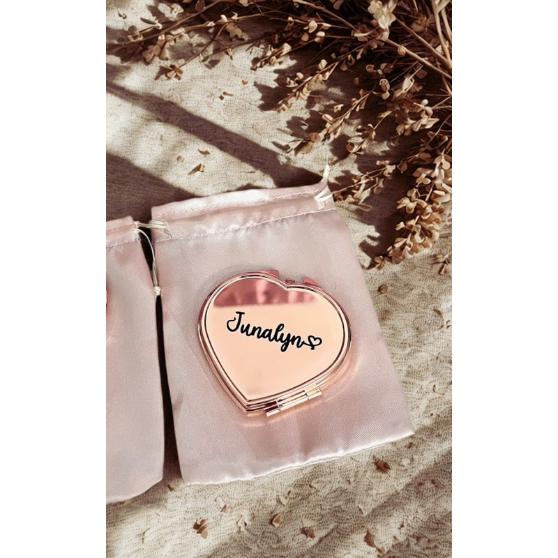 Personalized Pocket Mirror with Name | Custom Gift for Women | Handy ...