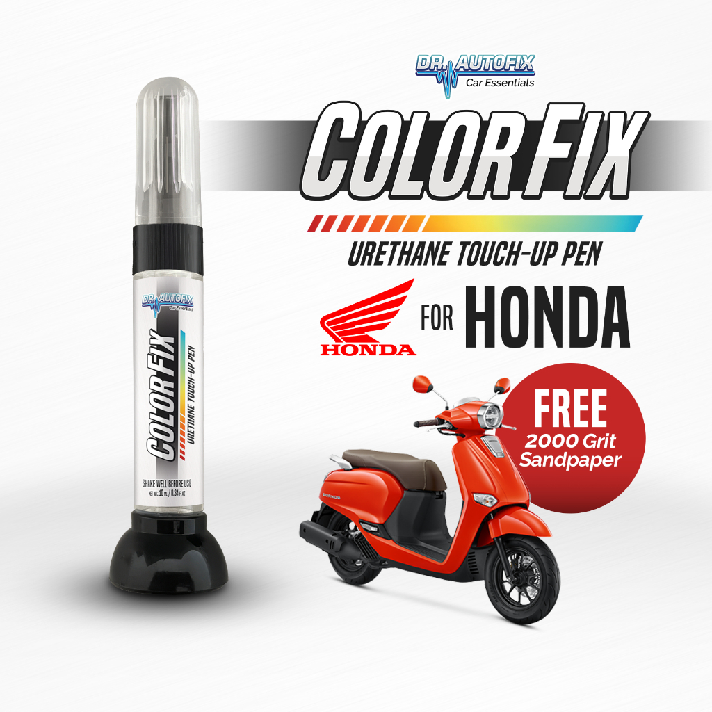 ColorFix FOR HONDA GIORNO Motorcycle Urethane Touch Up Paint Pen ...