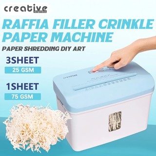 Creative Filler Paper Shredding Machine Crinkle Paper Shredder for DIY ...