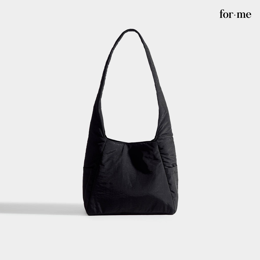 ForMe Nylon Shoulder Bag For Women (Black) | Shopee Philippines