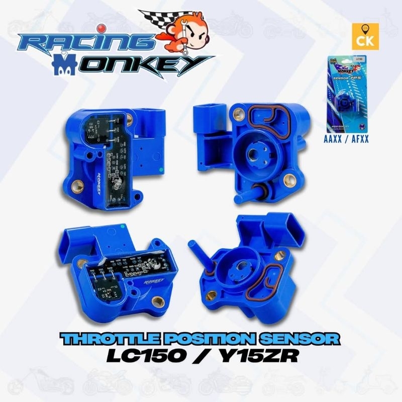 RACING MONKEY TPS FOR YAMAHA SNIPER 150 V1 AND V2/NMAX 155 V1 (THROTTLE ...