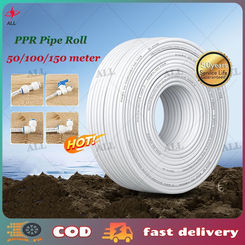 Fittings Kingdom PPR Pipe Roll Wholesale 1/4" PN20 (50/100Meters) High ...
