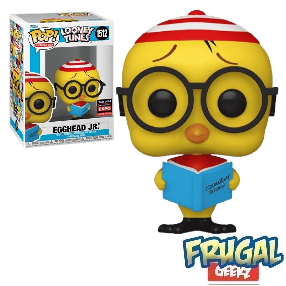 Funko Pop! Animation : Looney Tunes - Egghead Jr. Entertainment Earth ...