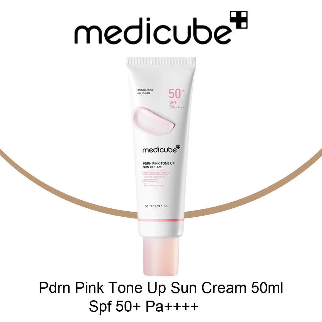 Medicube Sunscreen Pdrn Pink Tone Up Sun Cream 50ml Spf 50+, Pa ...