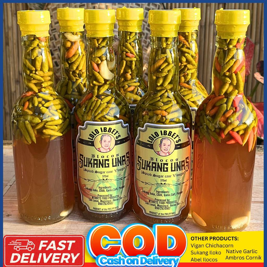 Sukang Sili ng Ilocos – Buong Sili, 375ml Sawsawan para sa Lahat ng ...