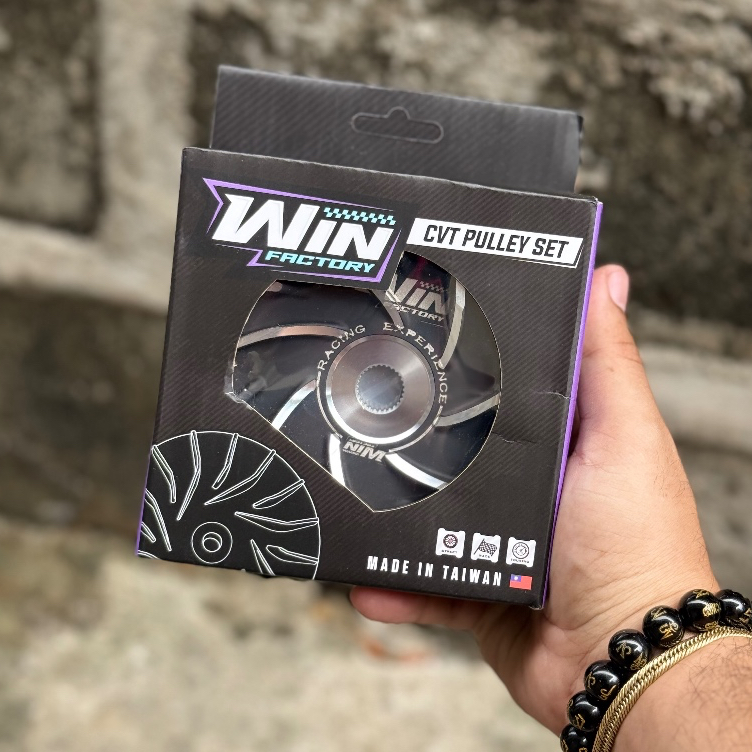 WIN FACTORY PULLEY SET FOR CLICK/MIOI125/M3/NMAX/AEROX/ADV150/PCX160 ...