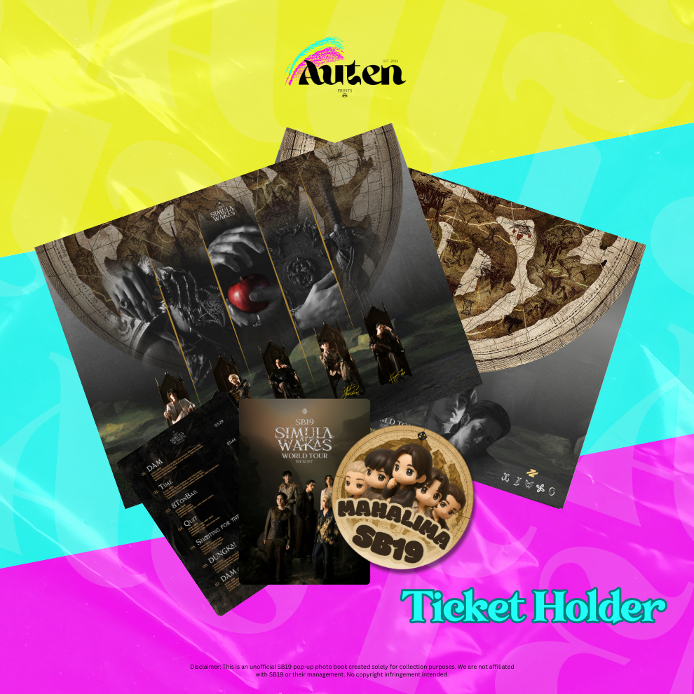 SB19 SAW Ticket Holder | Shopee Philippines