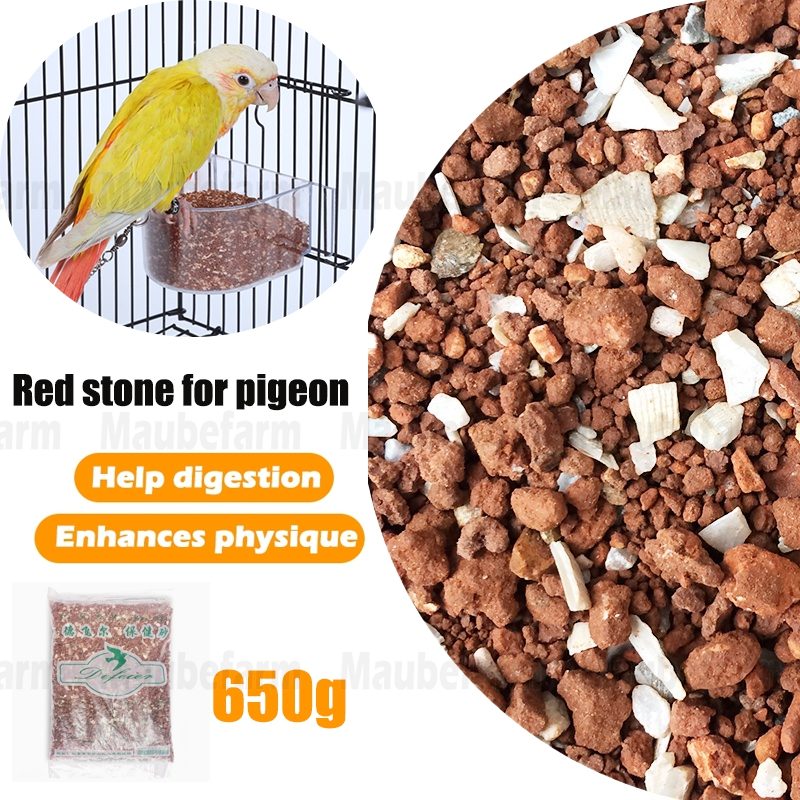 650g Pink Mineral Grits and Red Stone for Pigeon Health Sand High ...