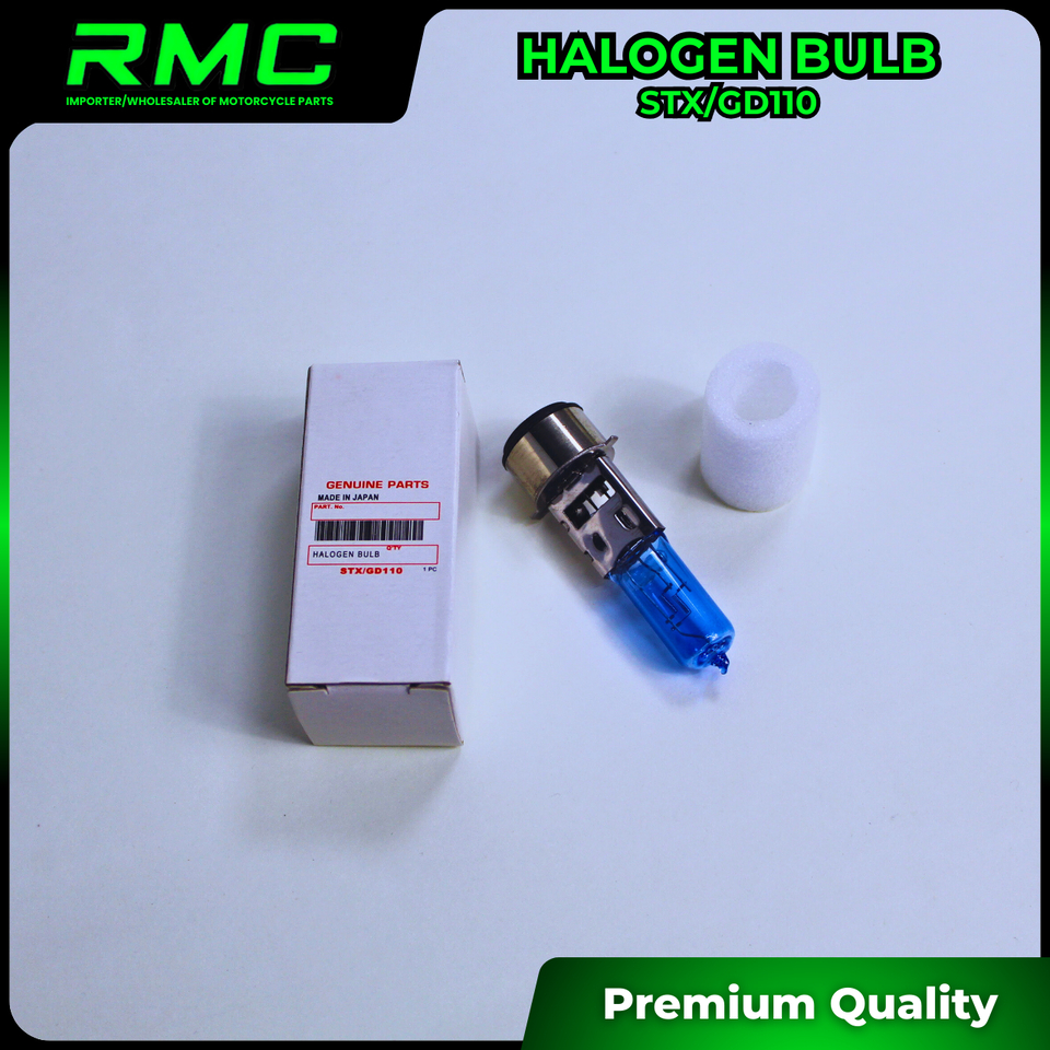 RMC MOTORCYCLE STX/GD110 HALOGEN BULB | Shopee Philippines