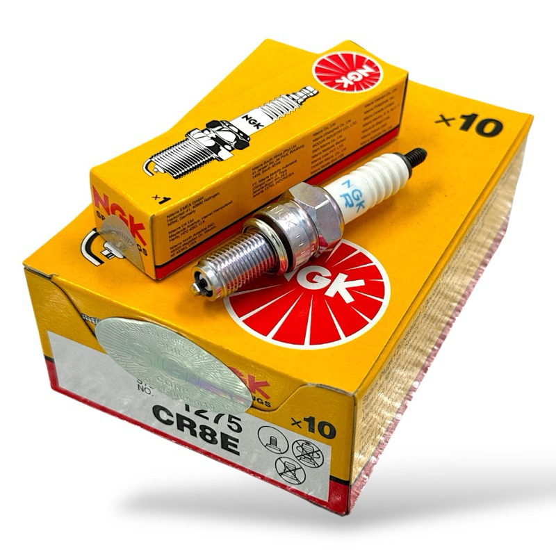 ORIGINAL NGK SPARK PLUG RESISTOR TYPE CR8E NICKEL (1Pc) | Shopee ...