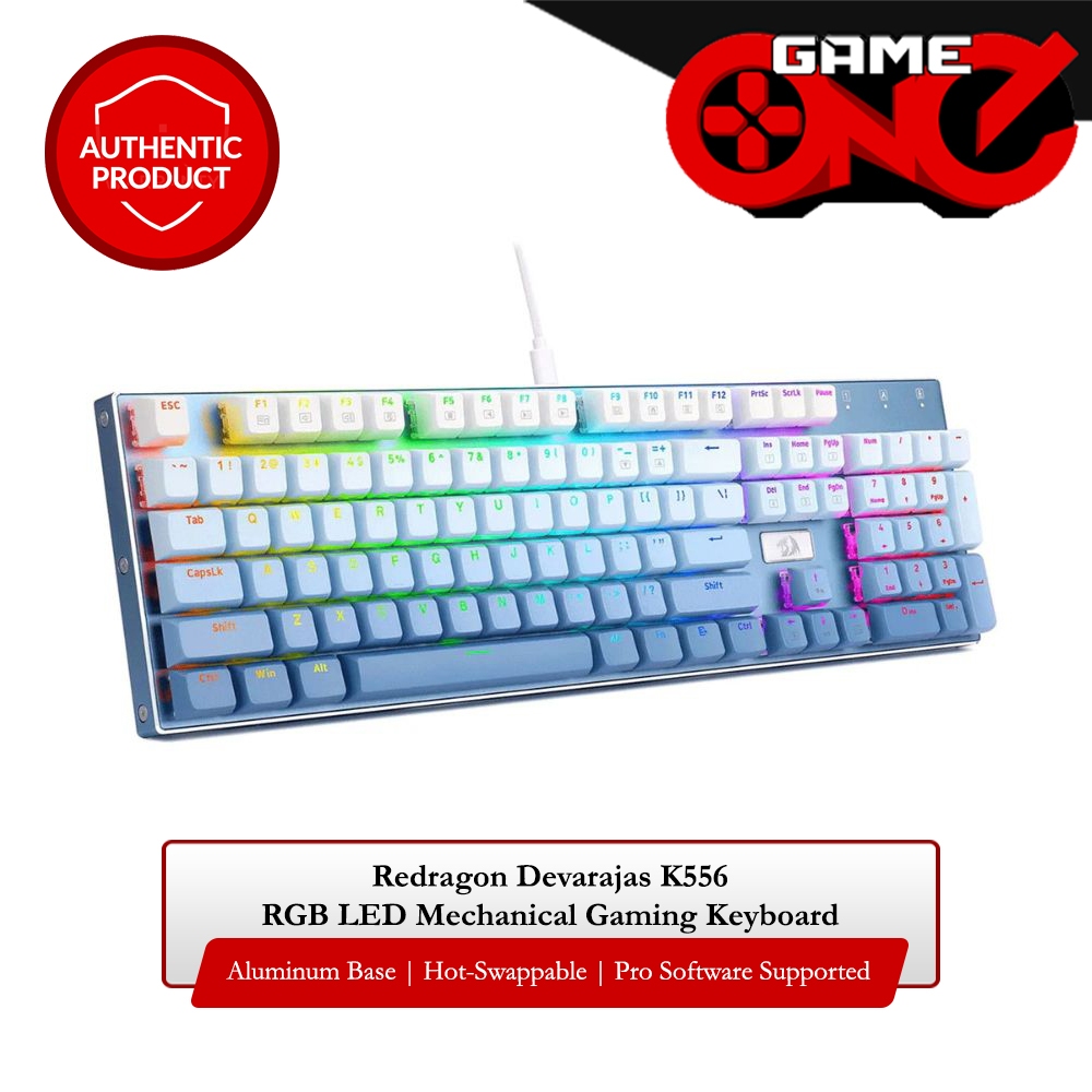 Redragon Devarajas K556 RGB LED Mechanical Gaming Keyboard | Shopee ...