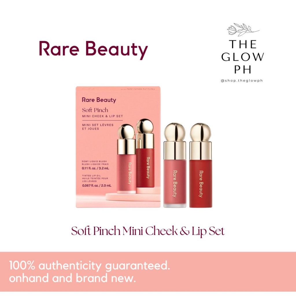 ON HAND RARE BEAUTY Soft Pinch Mini Cheek & Lip Set | The Glow PH ...