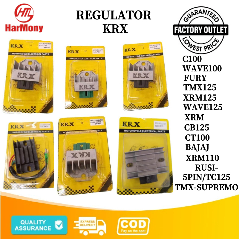 Harmony RECTIFIER/REGULATOR DREAM/XRM/TMX/LIFAN150/CG150/XRM110/WAVE ...