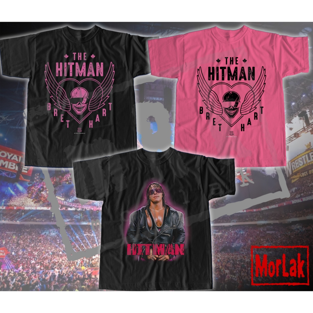 WWE Superstar Bret The Hitman Hart Collection Graphic Unisex & Children ...