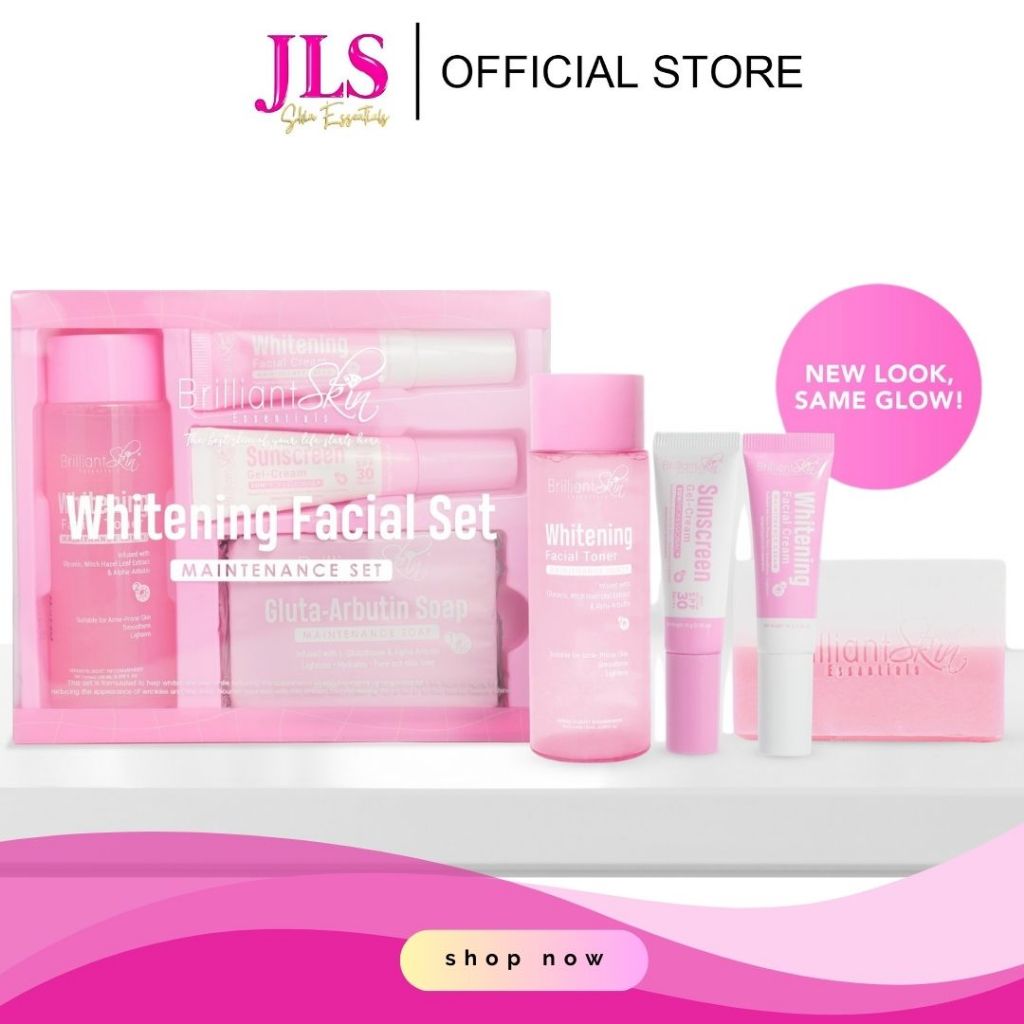Brilliant Skin Whitening Facial Maintenance Set Skin Care | Shopee ...