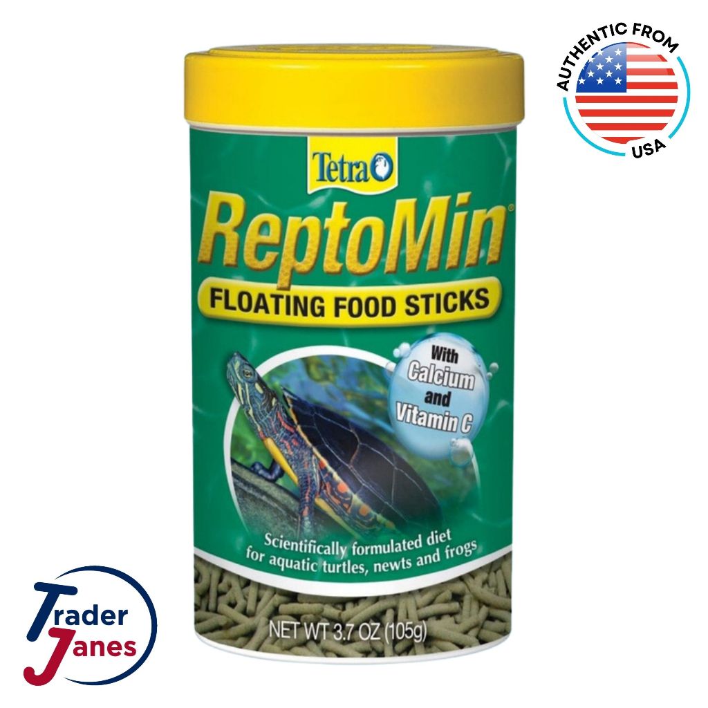 Tetra 29254 ReptoMin Floating Food Sticks with Calcium and Vitamin C ...