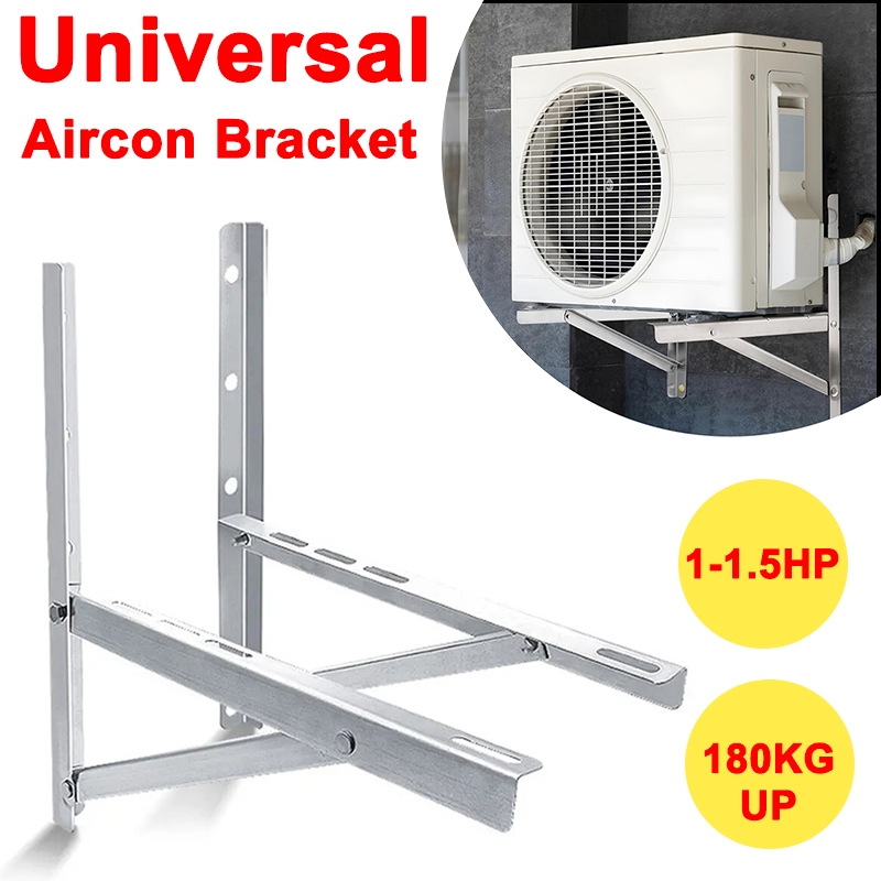 JLIFE Aircon Bracket 1-1.5HP Stainless Steel Air Conditioner Bracket ...