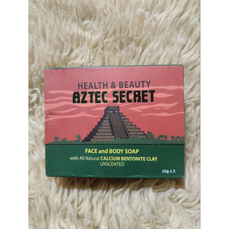 AZTEC SECRET FACE AND BODY SOAP CALCIUM BENTONITE CLAY 130 g | Shopee ...