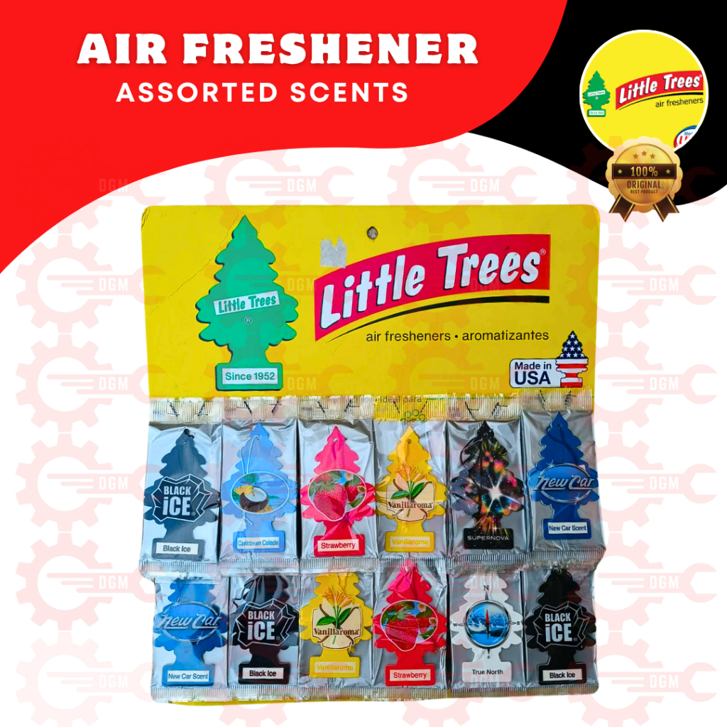 LITTLE TREES Car Air Freshener - Assorted Scents (sold per piece ...