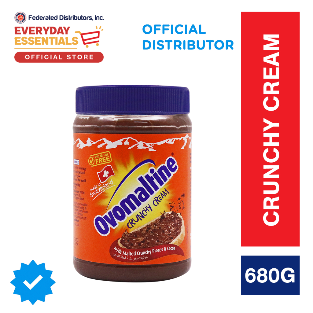 Ovomaltine Crunchy Cream 680g | Shopee Philippines