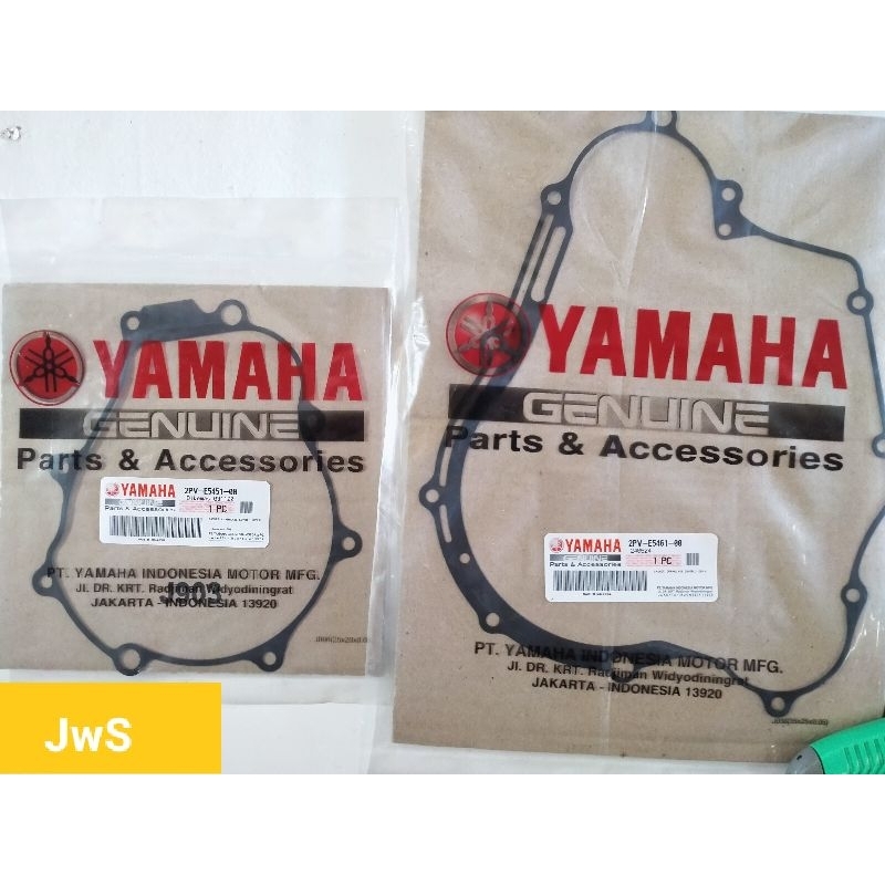 CLUTCH SIDE GASKET & MAGNETO GASKET SNIPER150 YAMAHA GENUINE PARTS ...