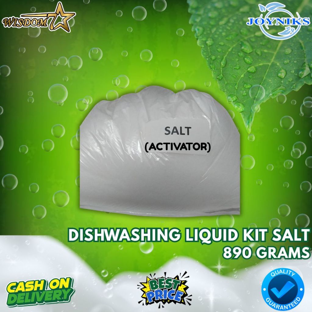 DISHWASHING LIQUID KIT SALT OR THICKENER FOR DIY DISWASHING LIQUID ...